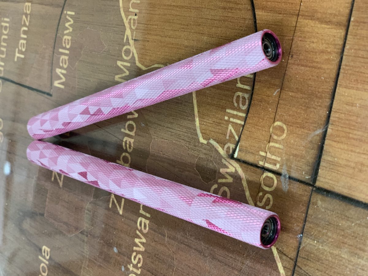 Diamond design Custom Knurled SGF Speed Rope (Hollow) *Laser Etched ...